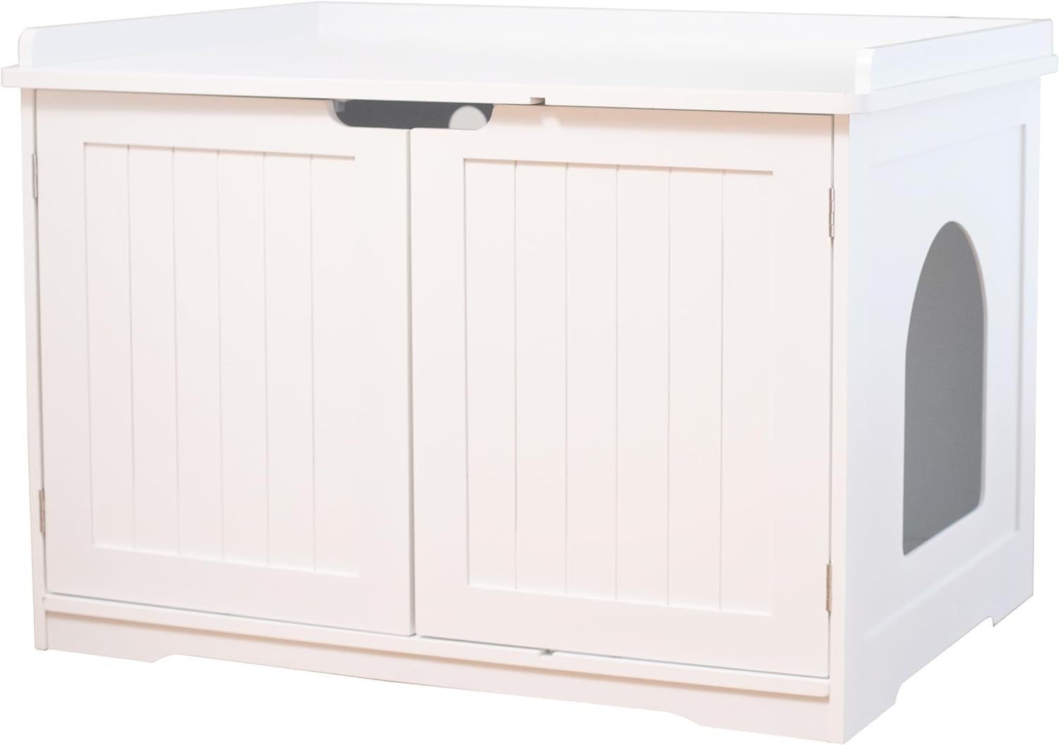 Cat Litter Box Enclosure, Hidden Litter Box Furniture Cabinet, Indoor ...
