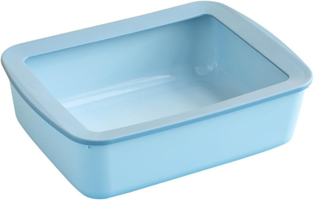 Cat Litter Box Large Cat Litter Box Rectangular Cat Litter Box Anti ...