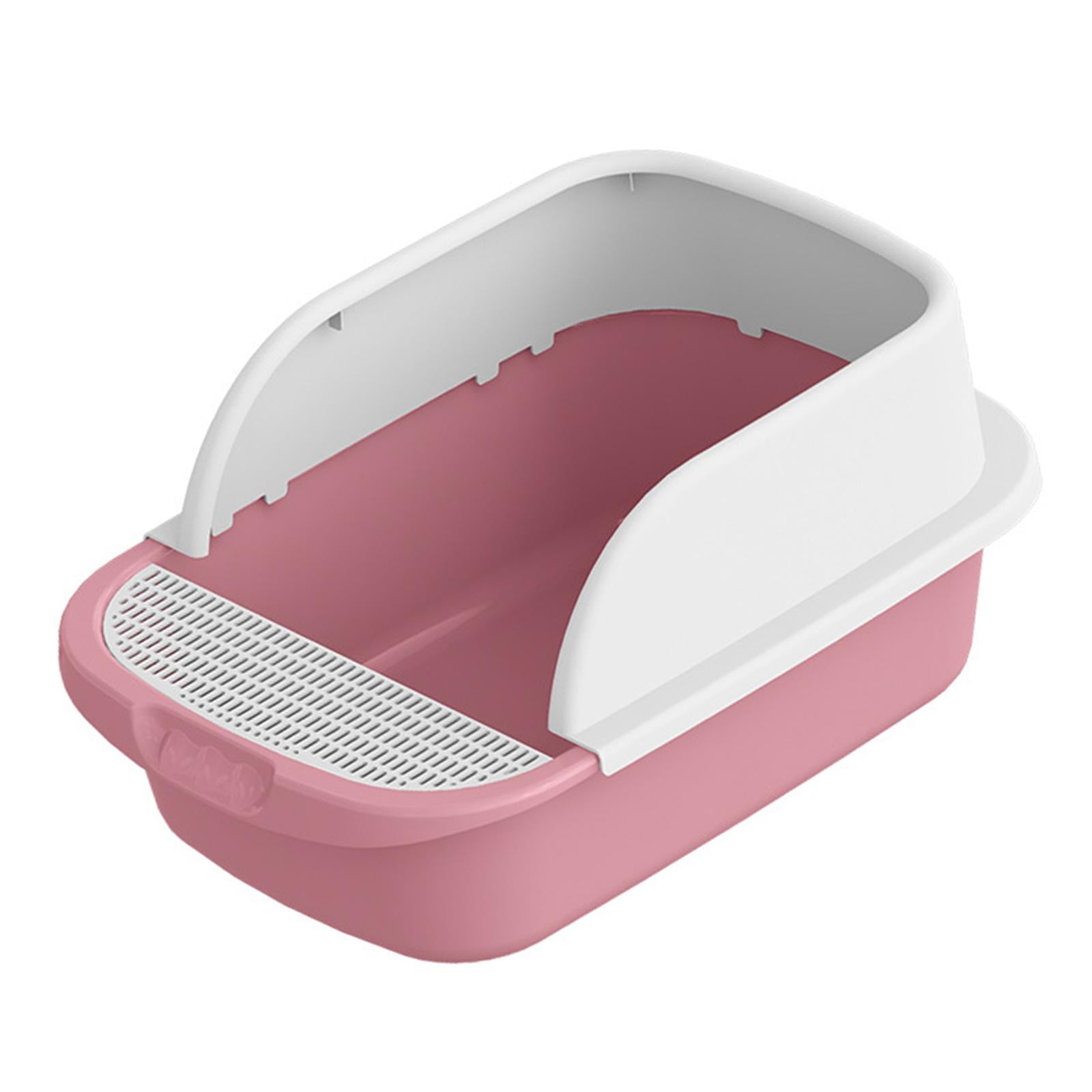 Cat Litter Box No Odor Splashproof Cat Toilet Bedpan, Open Top Pet ...