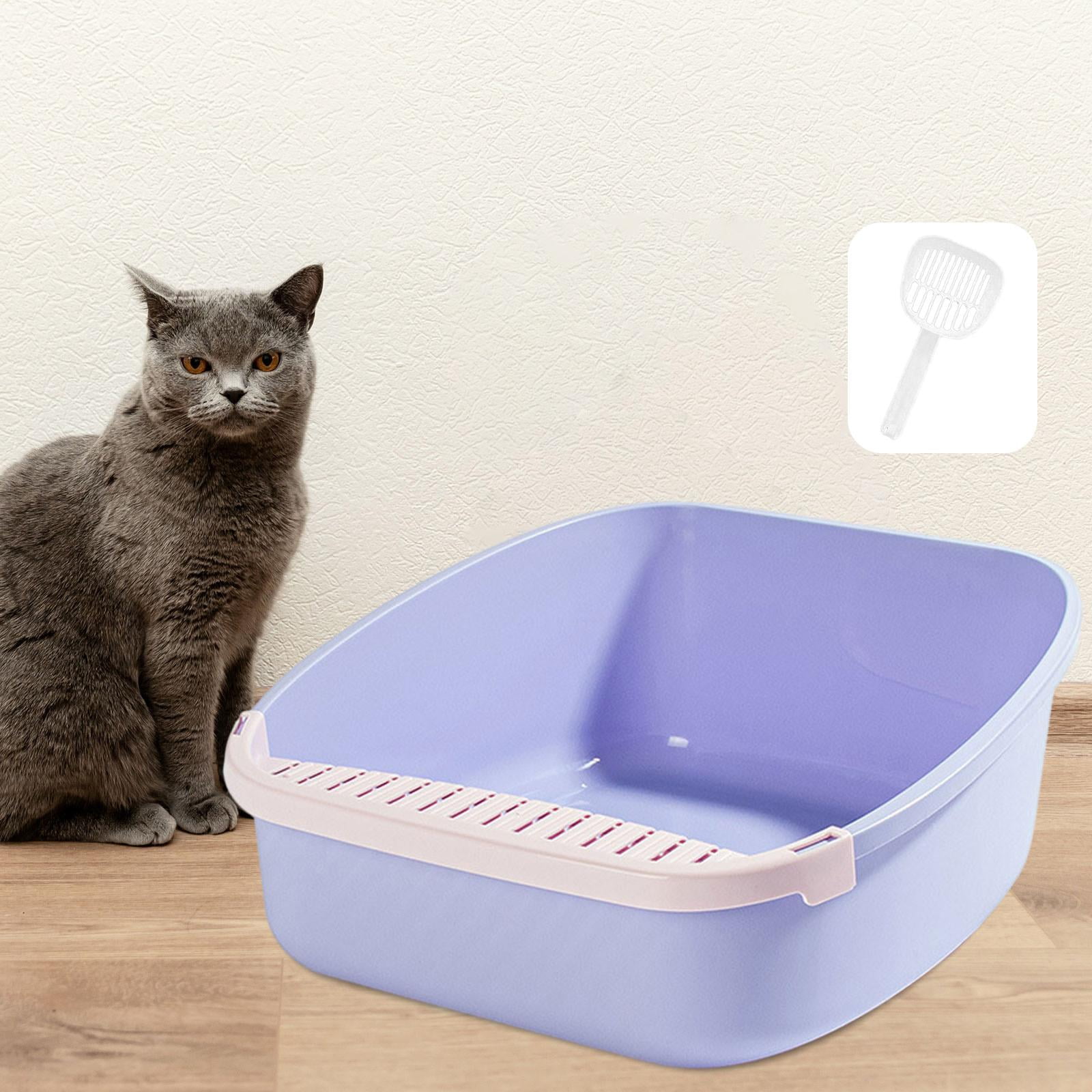 Cat Litter Boxes Indoor Cats Bedpan Cat Potty Toilet for Kitty Kitten ...