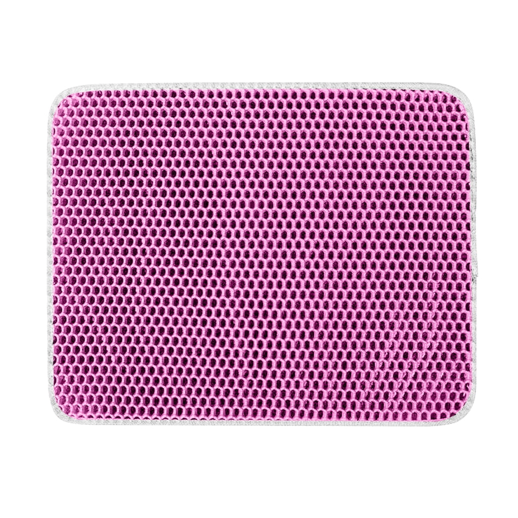 Cat Litter Mat Double-Layer Waterproof Urine Proof Trapping Scatter Control - Walmart.com