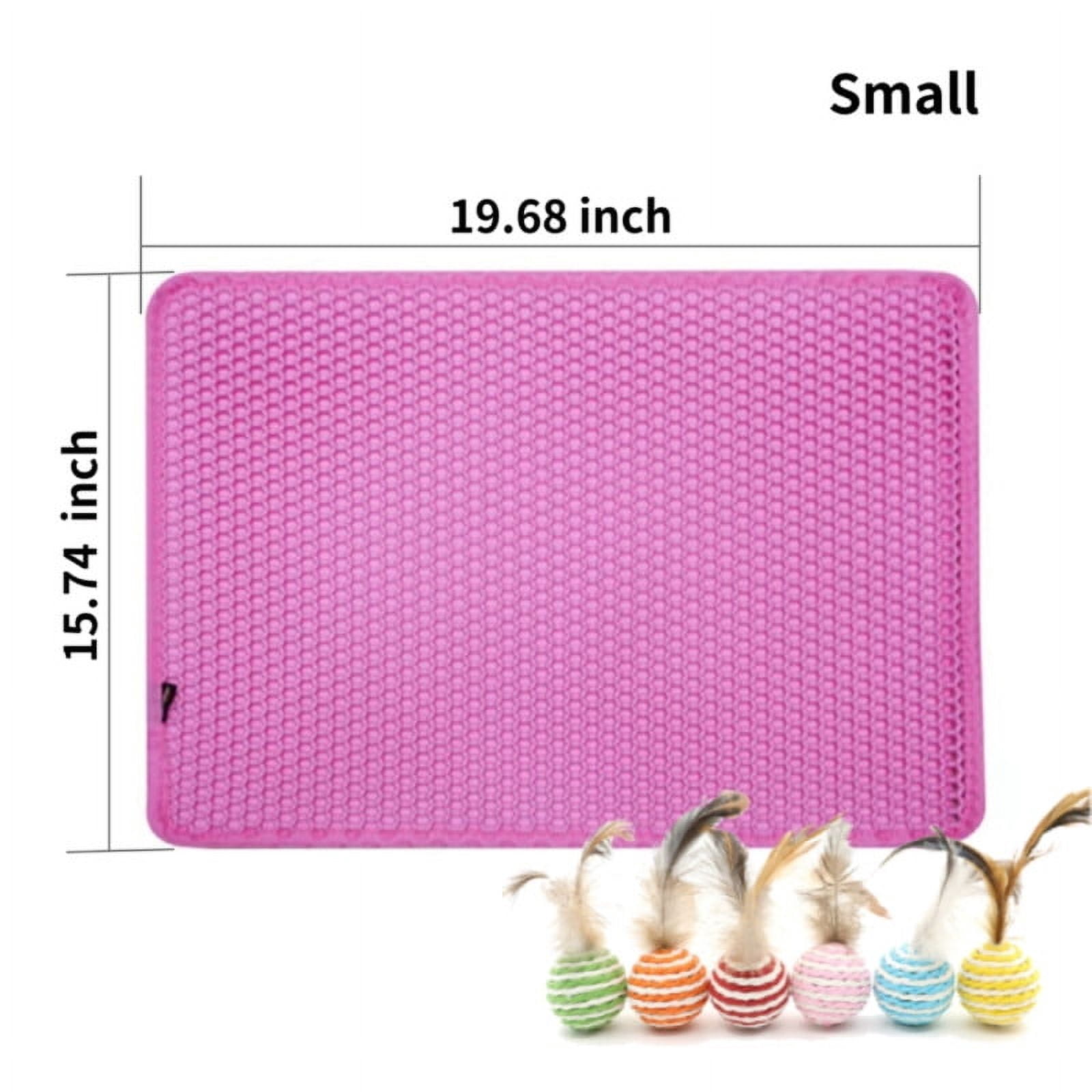 Cat Litter Mat Honeycomb Double Layer Waterproof Mat Easy to Clean ...