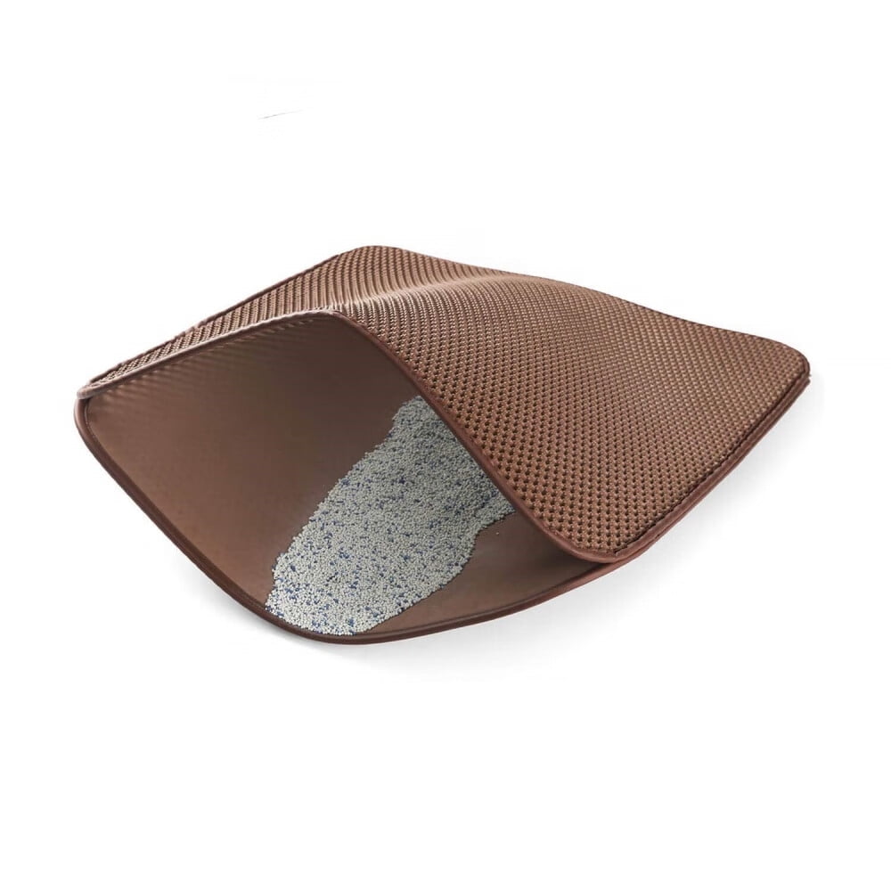 Cat Litter Mat,Kitty Litter Trapping Mat - Medium Size,Honeycomb Layer ...