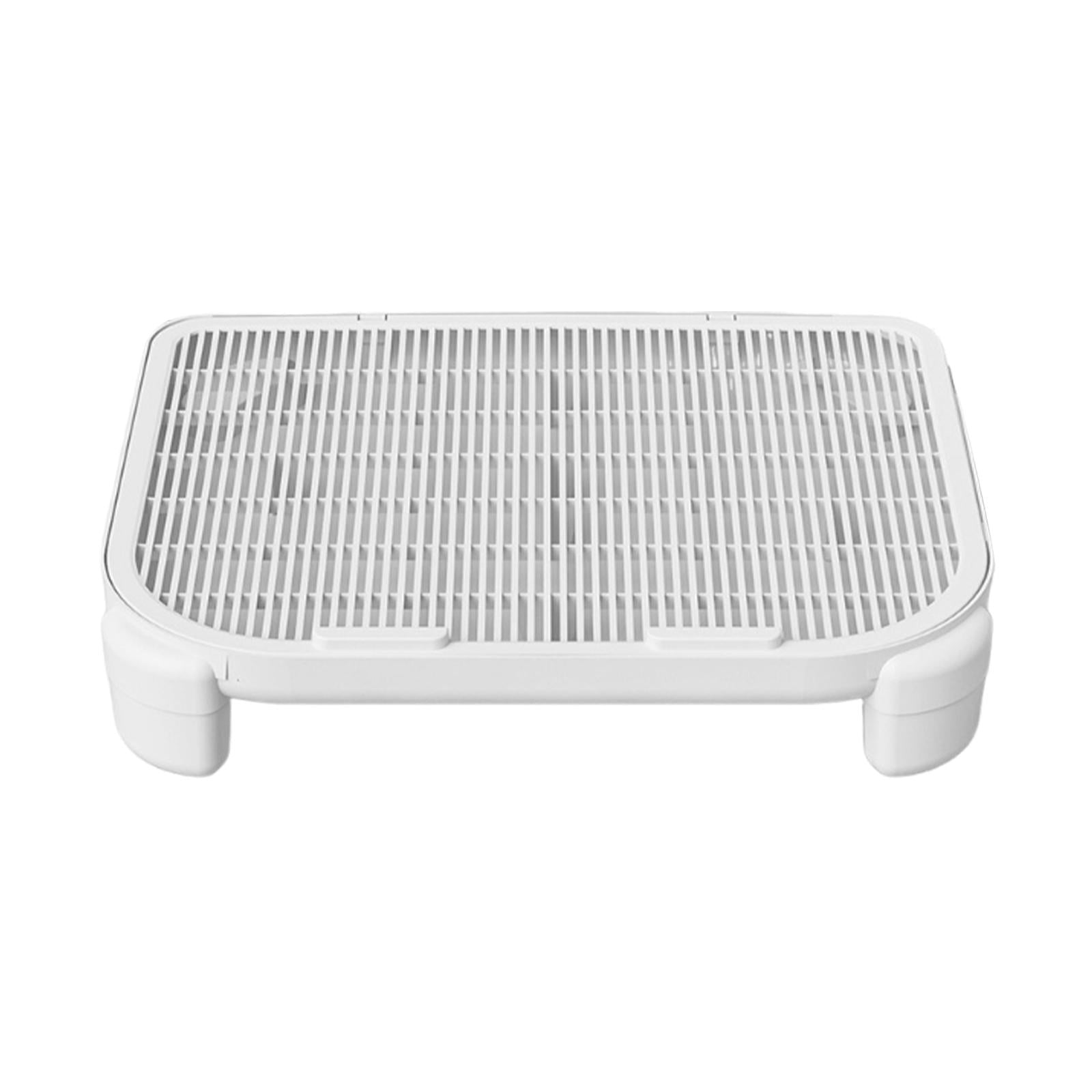 Cat Litter Mat Litter Trapping Mat Anti Tracking Detachable Elevated ...