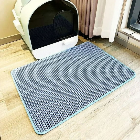Cat Litter Mat Pet Toilet Waterproof Double Layer Pet Litter Box Mat ...