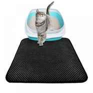 Pet Champion, 2-Layer Sifting Cat Litter Mat, Black - Walmart.com
