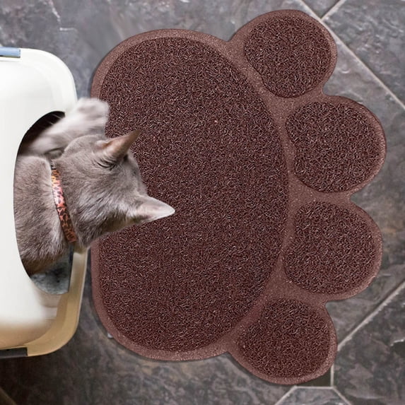 Cat Litter Pad - Cat Foot Pad Extra Large Cat Litter Mat Liner For ...