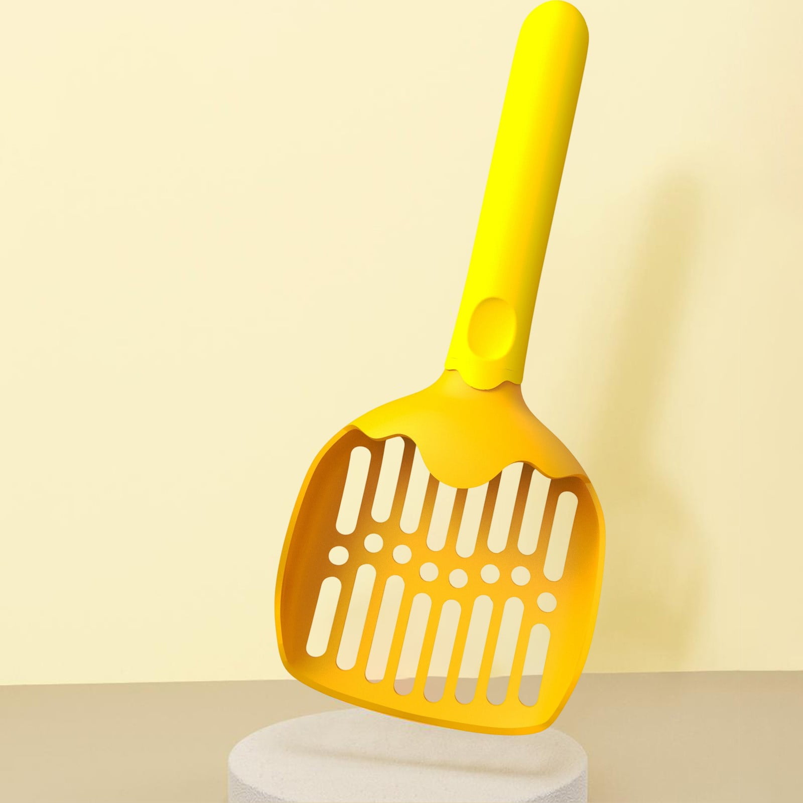 Cat Litter Scoop, Fine Hole Sifter Shovel for Clumping Litter with ...