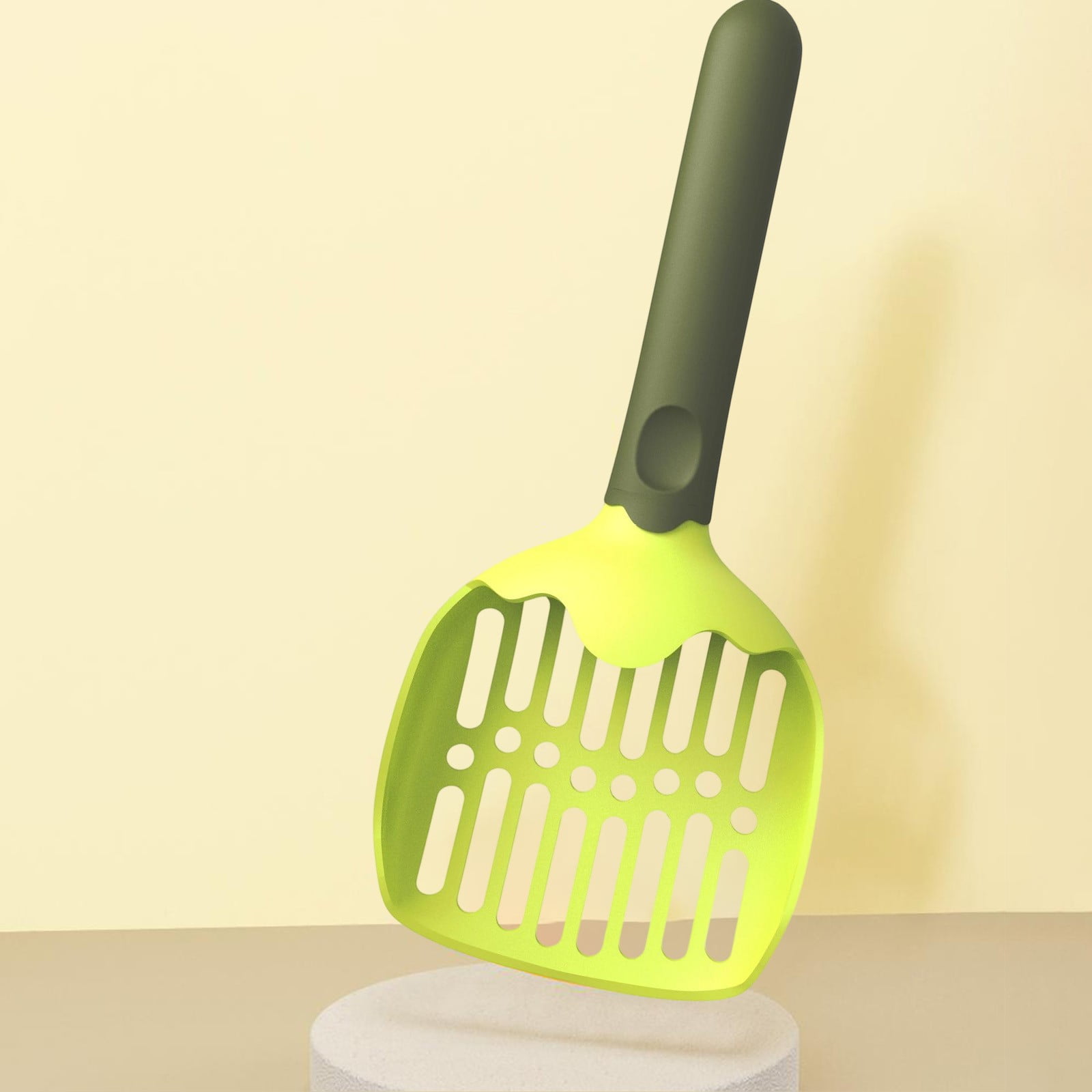 Cat Litter Scoop,Kitty Plastic Scooper, Deep Shovel, Long Handle, Poop ...