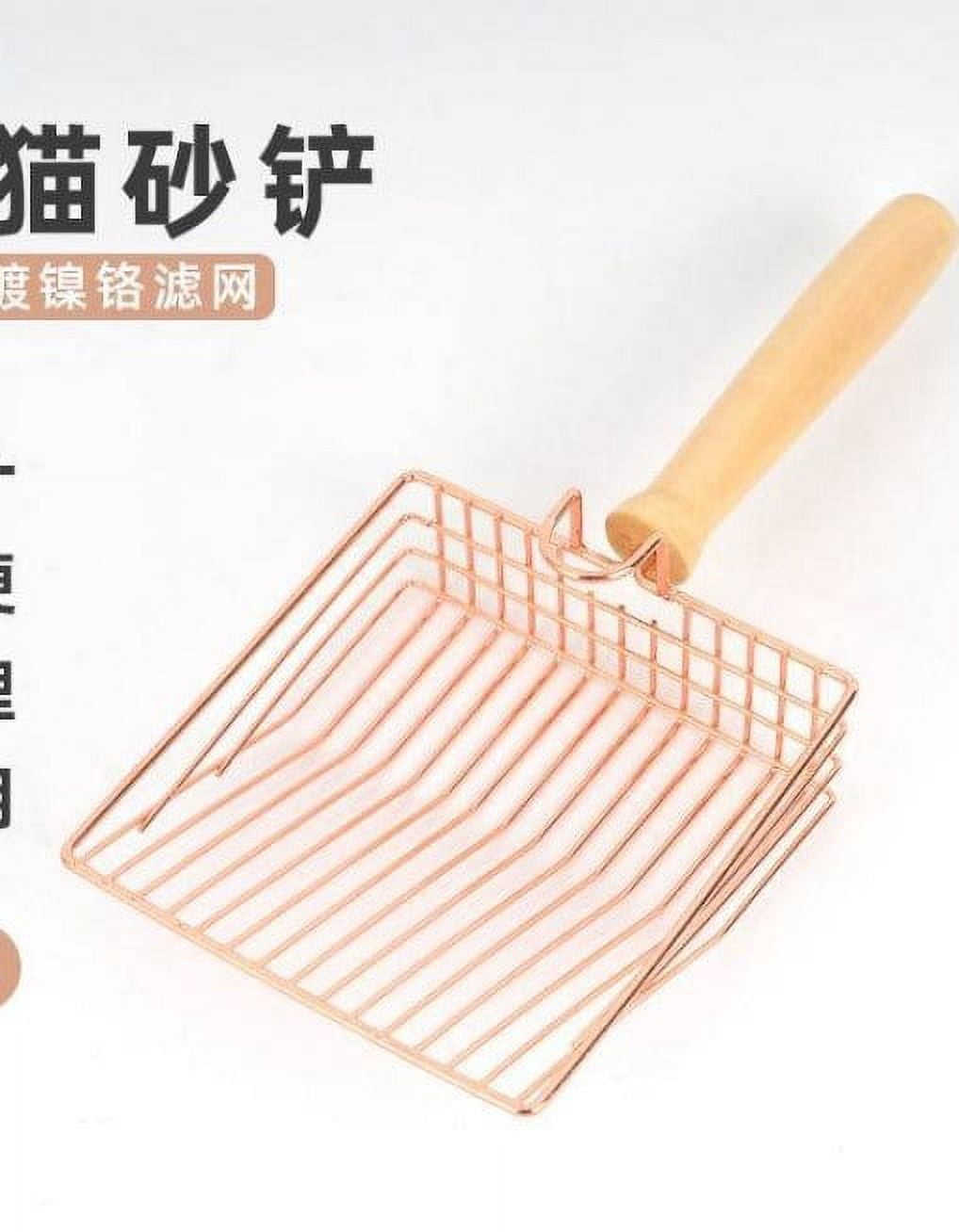 Cat Litter Scoop Sifter Cat Metal Scooper Handle Cat Litter Sifting ...