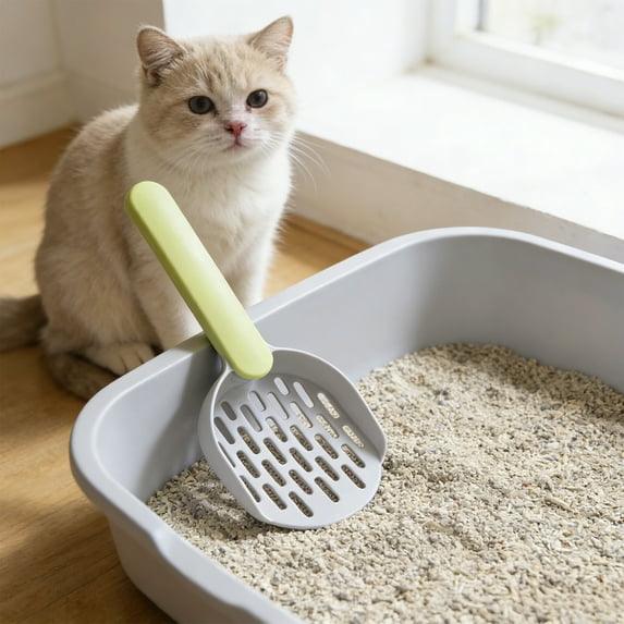 Cat Litter Scoop With Mesh Design Designed For Easy Cleaning Of Litter ...