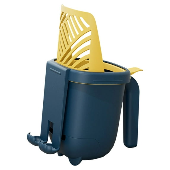 Cat Litter Scooper with Bag, Litter Box Scooper - Qyaukm Cat Litter ...