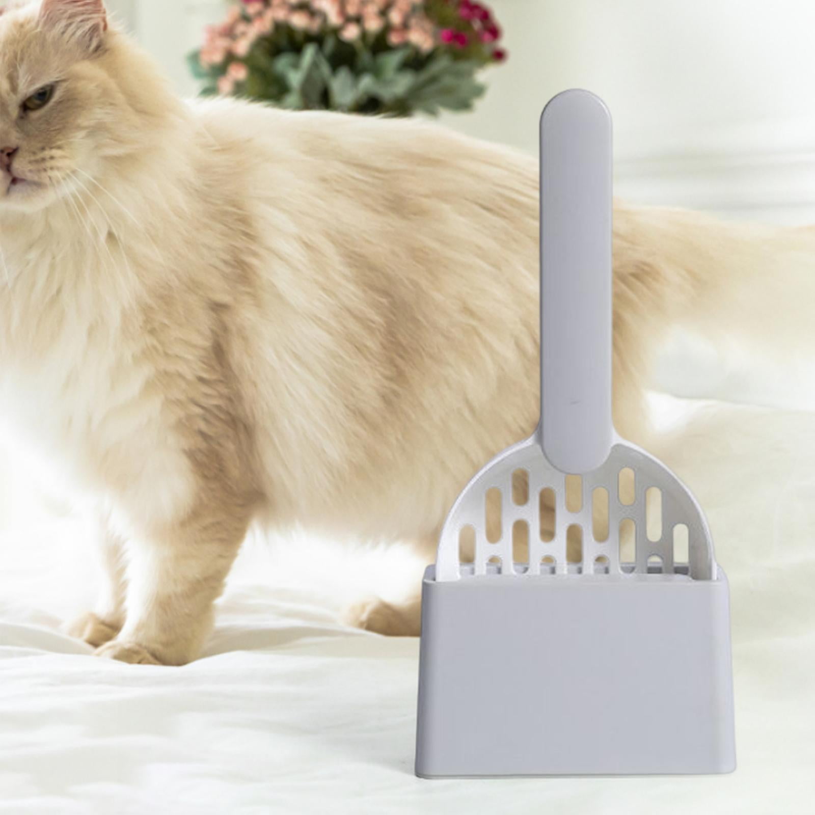 Cat Litter Scooper with , Cat Scooper with Holder, with Container to ...