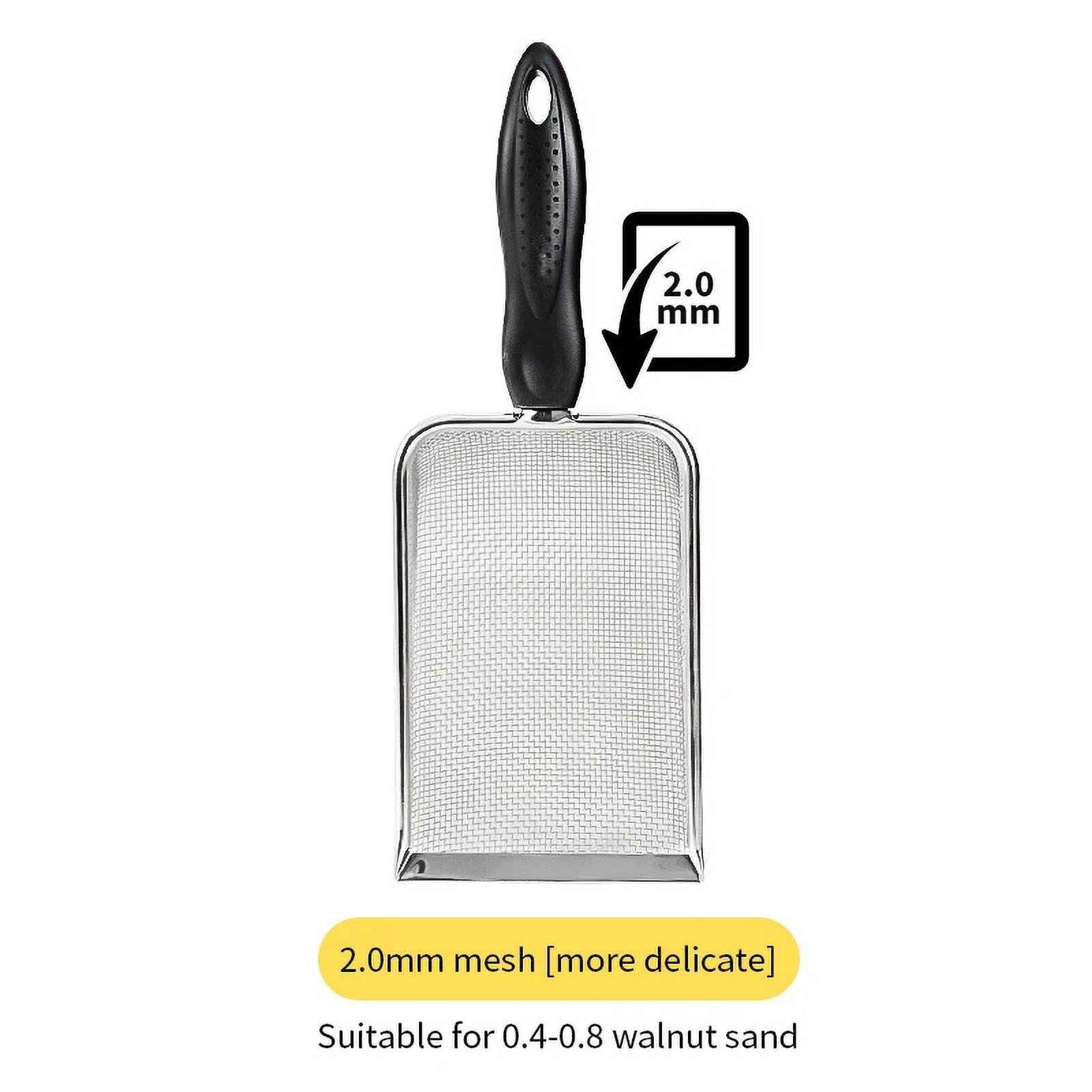 Cat Litter Shovel Stainless Steel Reptile Sand Substrate Shovel Clean ...