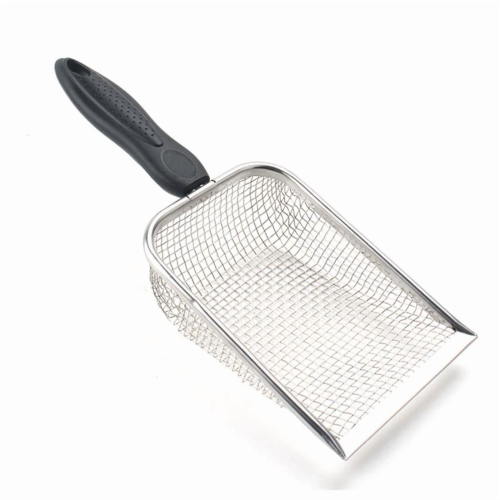 Cat Litter Shovel Stainless Steel Reptile Sand Substrate Shovel Clean ...