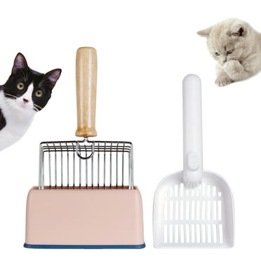 Scoop Monster Silver Cat Litter Scooper with Easy Grip Soft Foam Ergo ...