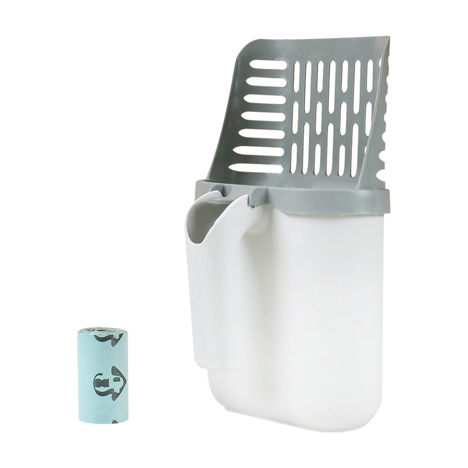 Cat Litter with Integrated Waste Holder and High Capacity Portable ...