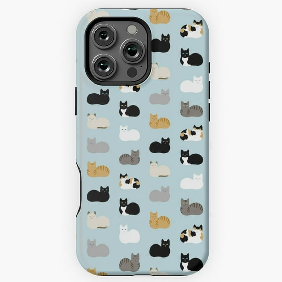 Cat Loaf Funny Sleeping Cat Meme Art Phone Case Compatible iPhone 17 ...