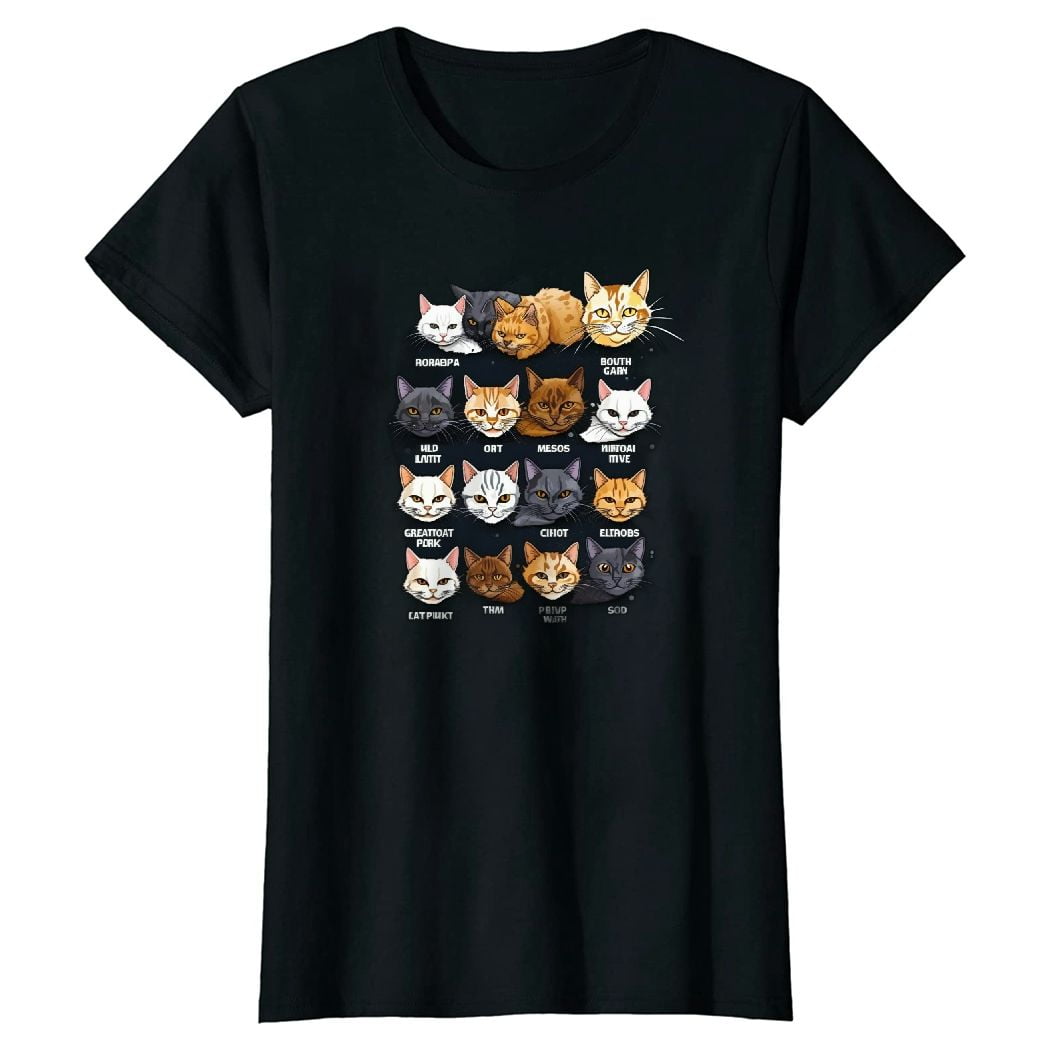 Cat Loaf Kitten Lover Funny Bread Baker Pastry Chef T-Shirt 1734 ...