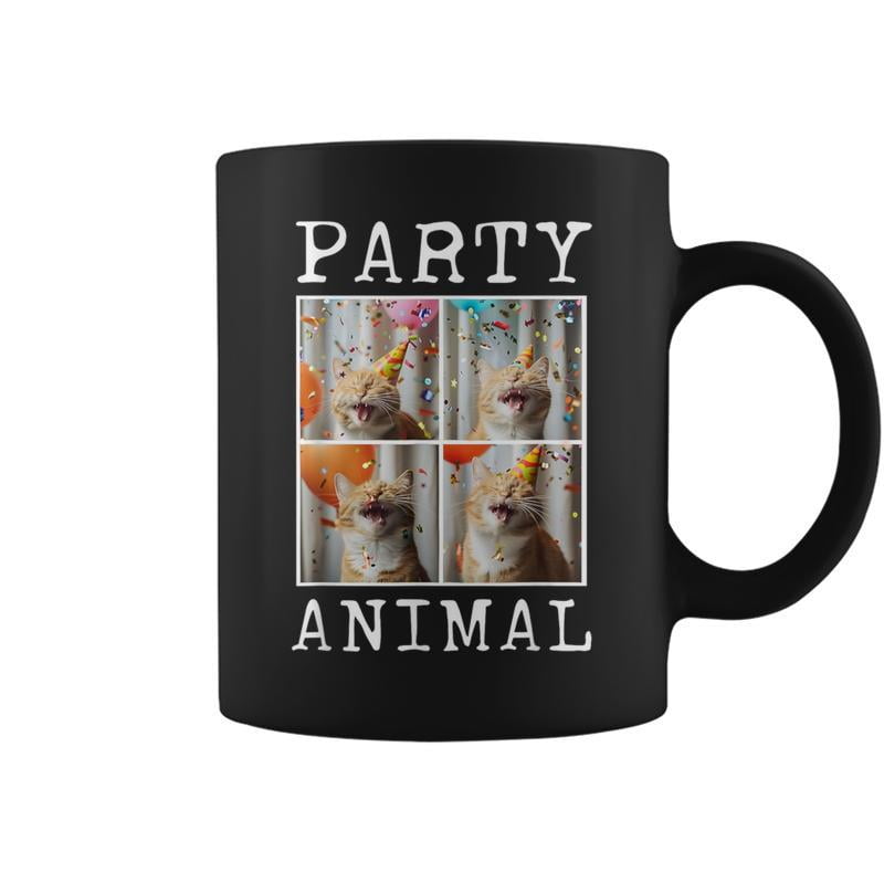 Cat Lover Animal Themed Happy Cat Birthday Coffee Mugs - Walmart.com