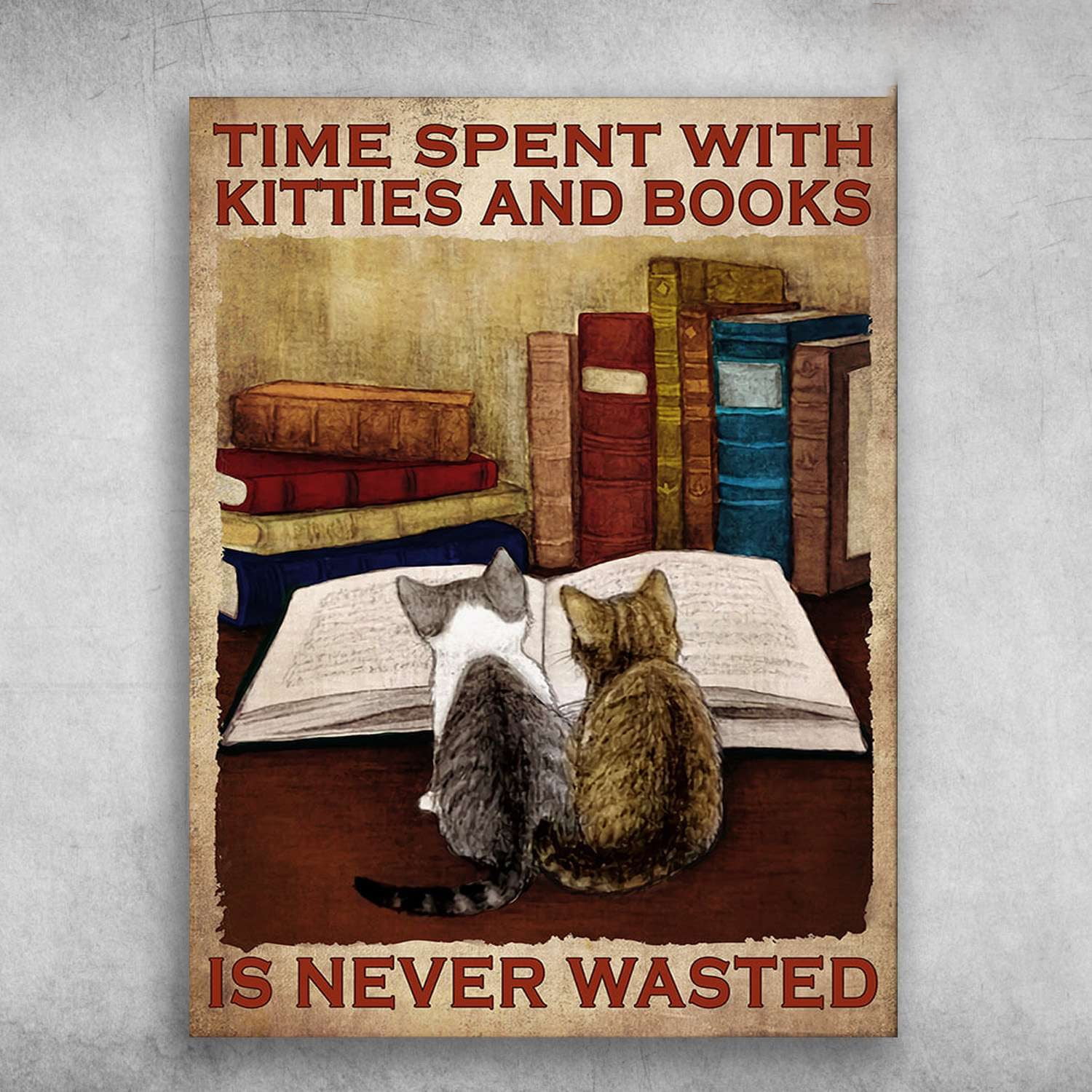 Cat Lover, Book Reading - Time Spent With, Kitties And Books, Is Never ...