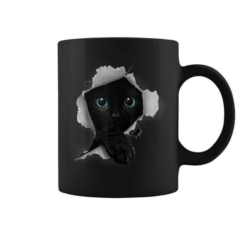 Cat Lover Cat Owner Black Cat Kitten Cat Coffee Mugs - Walmart.com