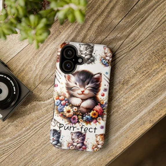 Cat Lover Cute Kitty Feline Protective Pet Gift Art Case for iPhone 17 ...