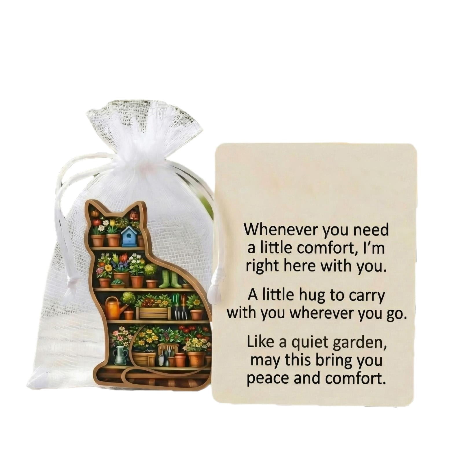 Cat Lover, Garden Decor, Gardening, Organza, Cat Lover Gift, Sympathy ...