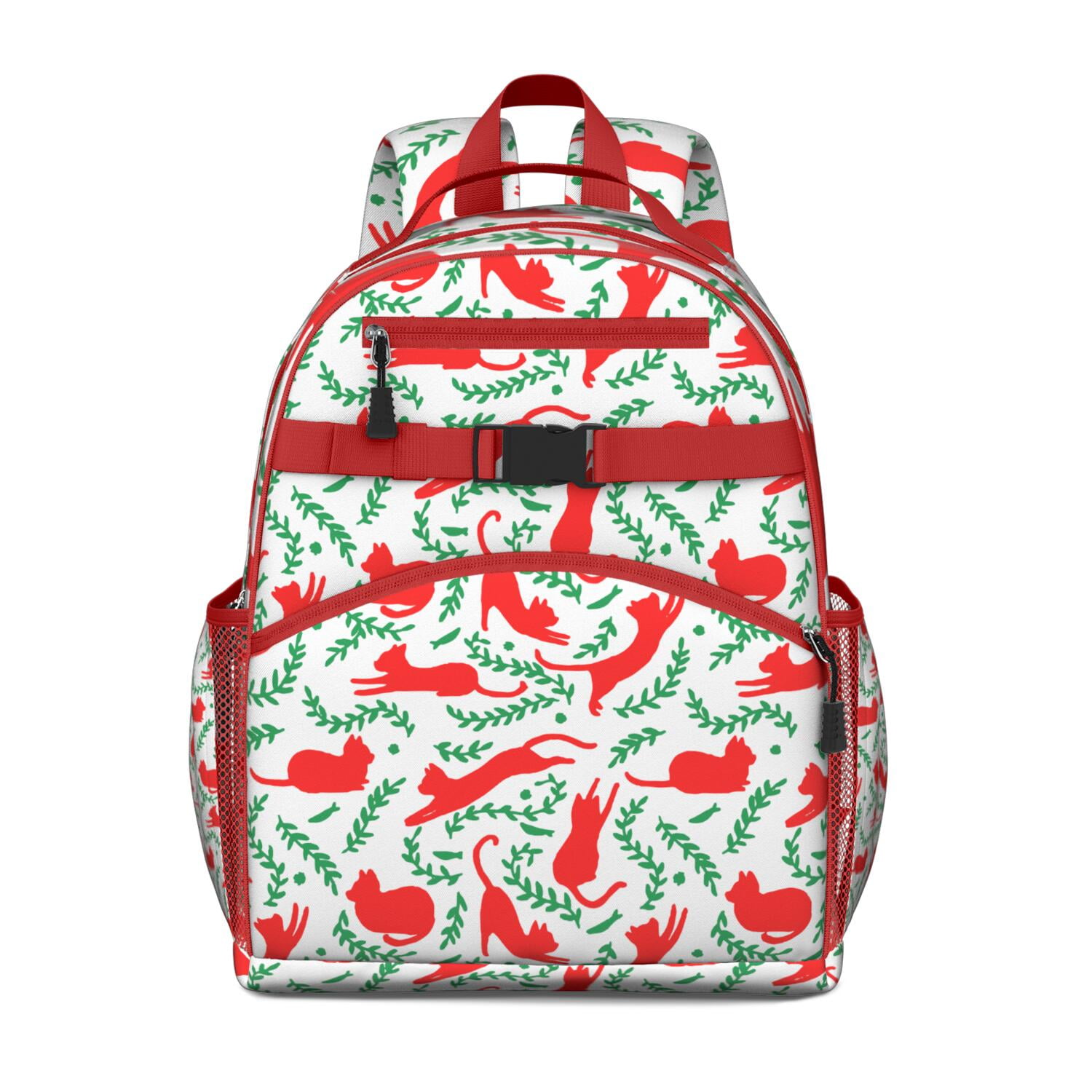 Cat Lover Gift Backpack - Breathable Back Panel & Multiple Storage ...