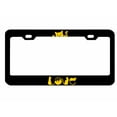 Cat Lover Style Metal License Plate Frame Personalized/Car Accessories ...