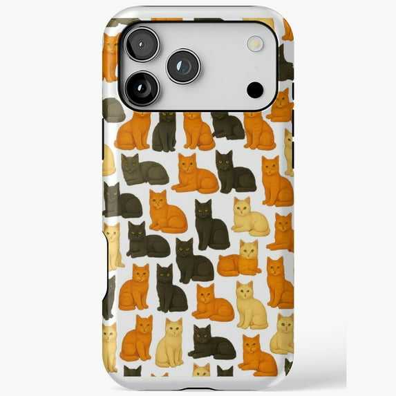 Cat Lovers Funny Feline Pet Owner Phone Cover for iPhone 11 12 13 14 15 ...