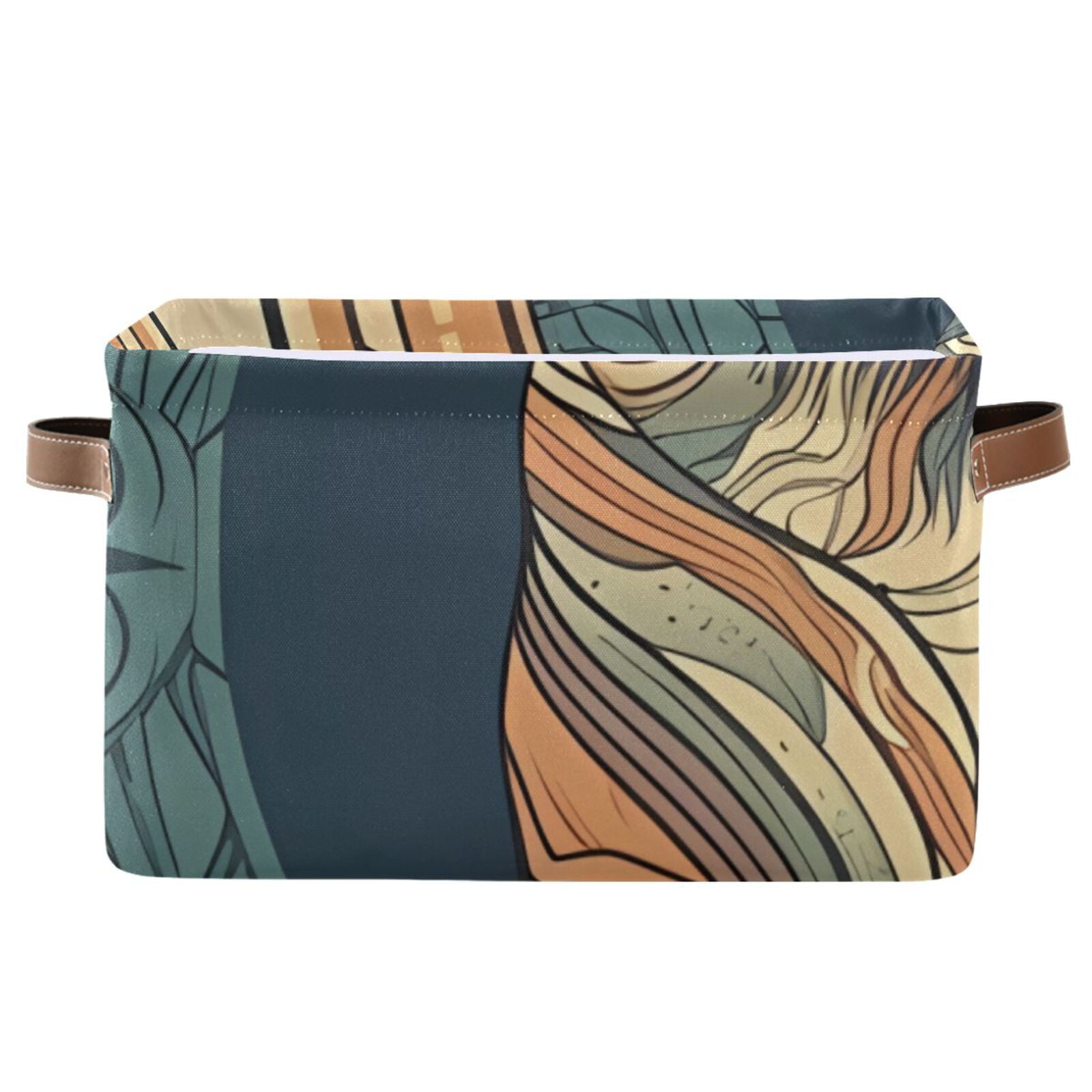 Cat Magic Array Lion Storage Bins Baskets With Handles Storage Box ...