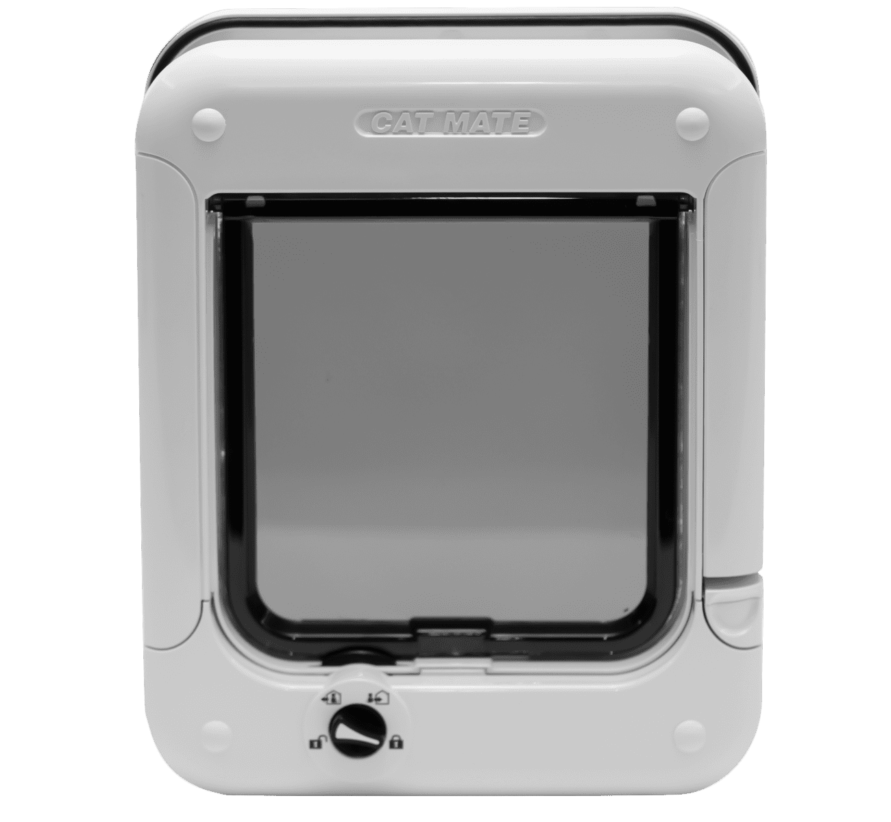 Cat Mate 4-Way Locking Cat Door with Rotary Locking Control and Durable ...