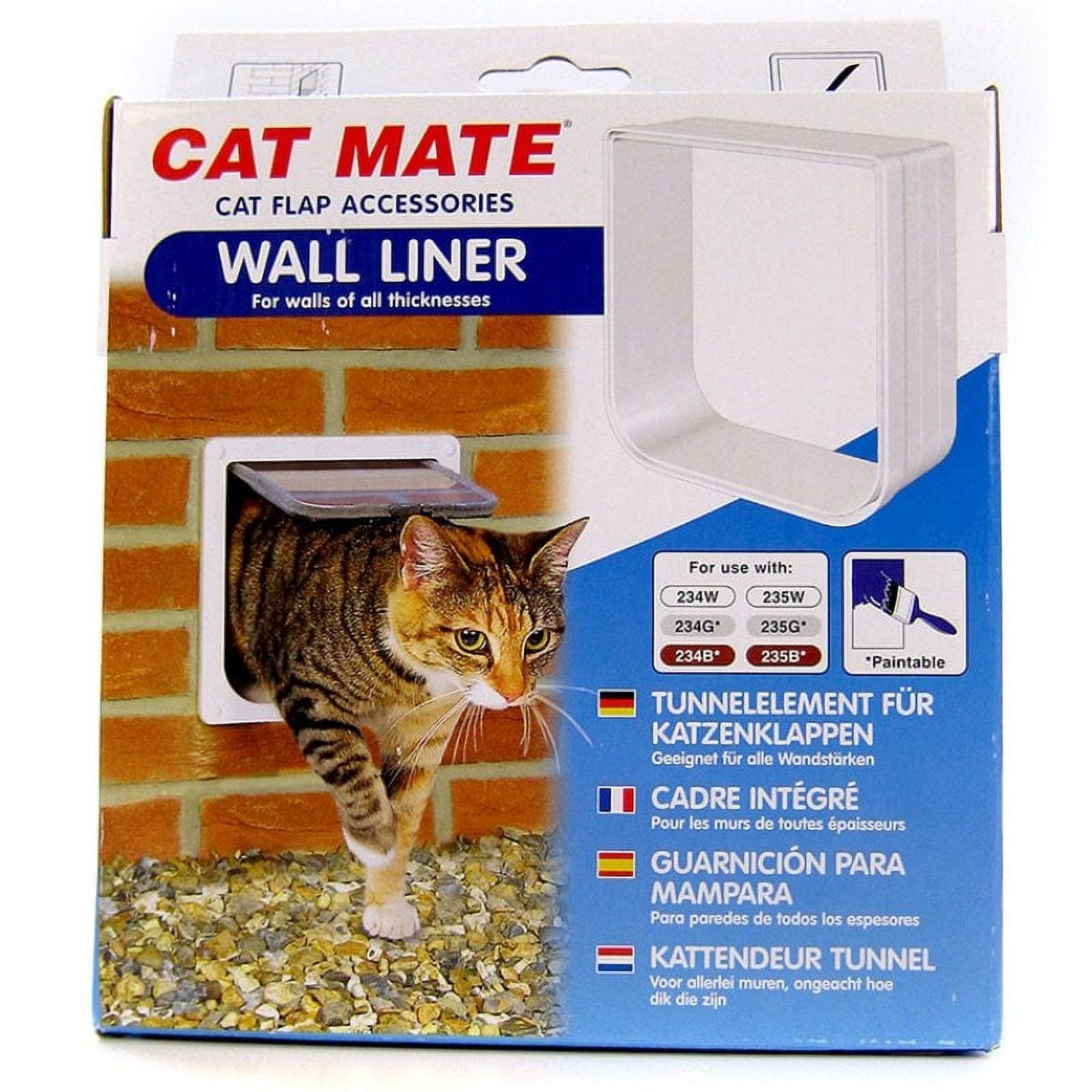 Cat Mate Cat Flap Wall Liner White 1 count - Walmart.com