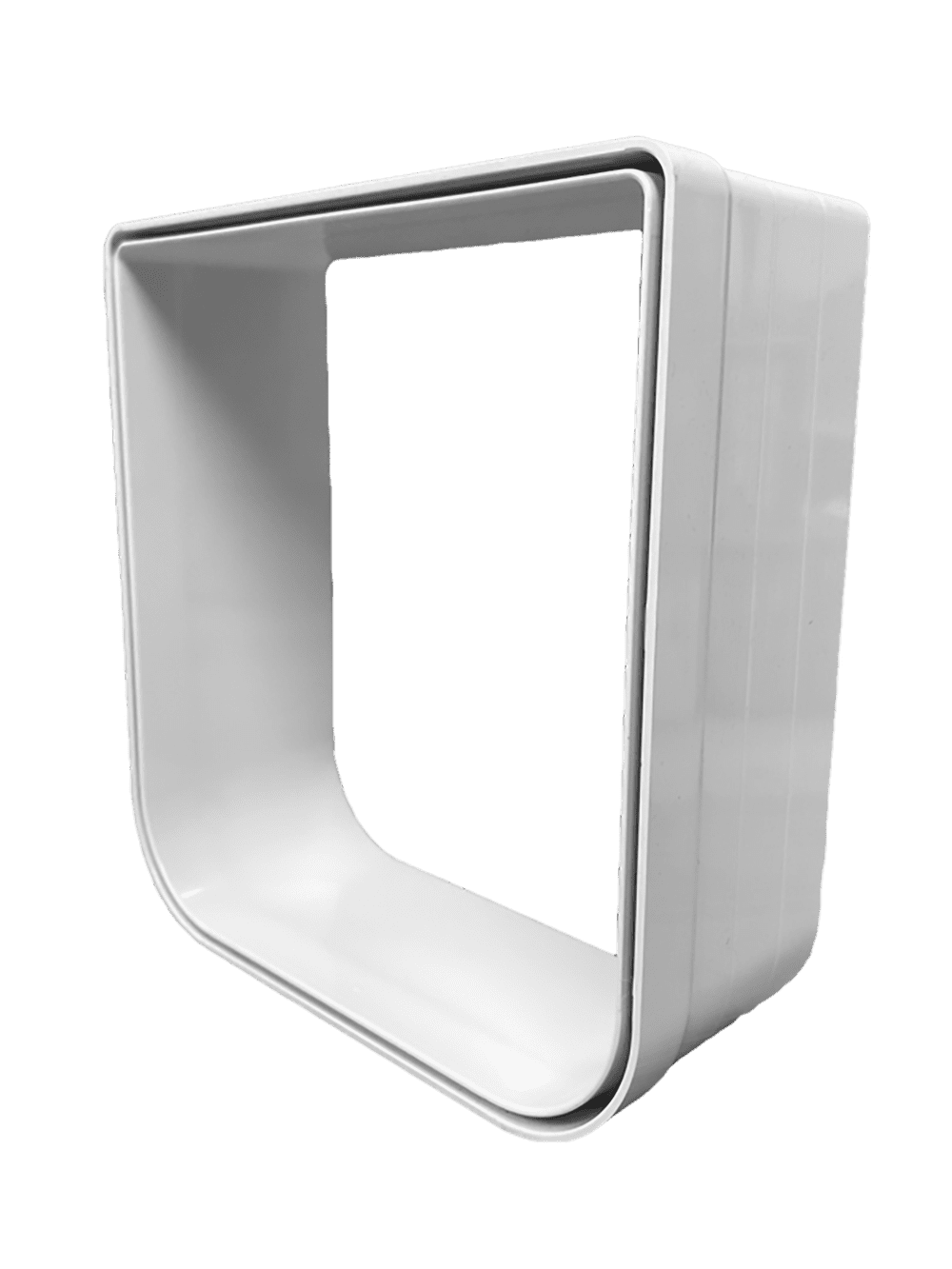 Cat Mate Cat Flap Wall Liner, White, for Standard Size Cat Flaps 304 ...