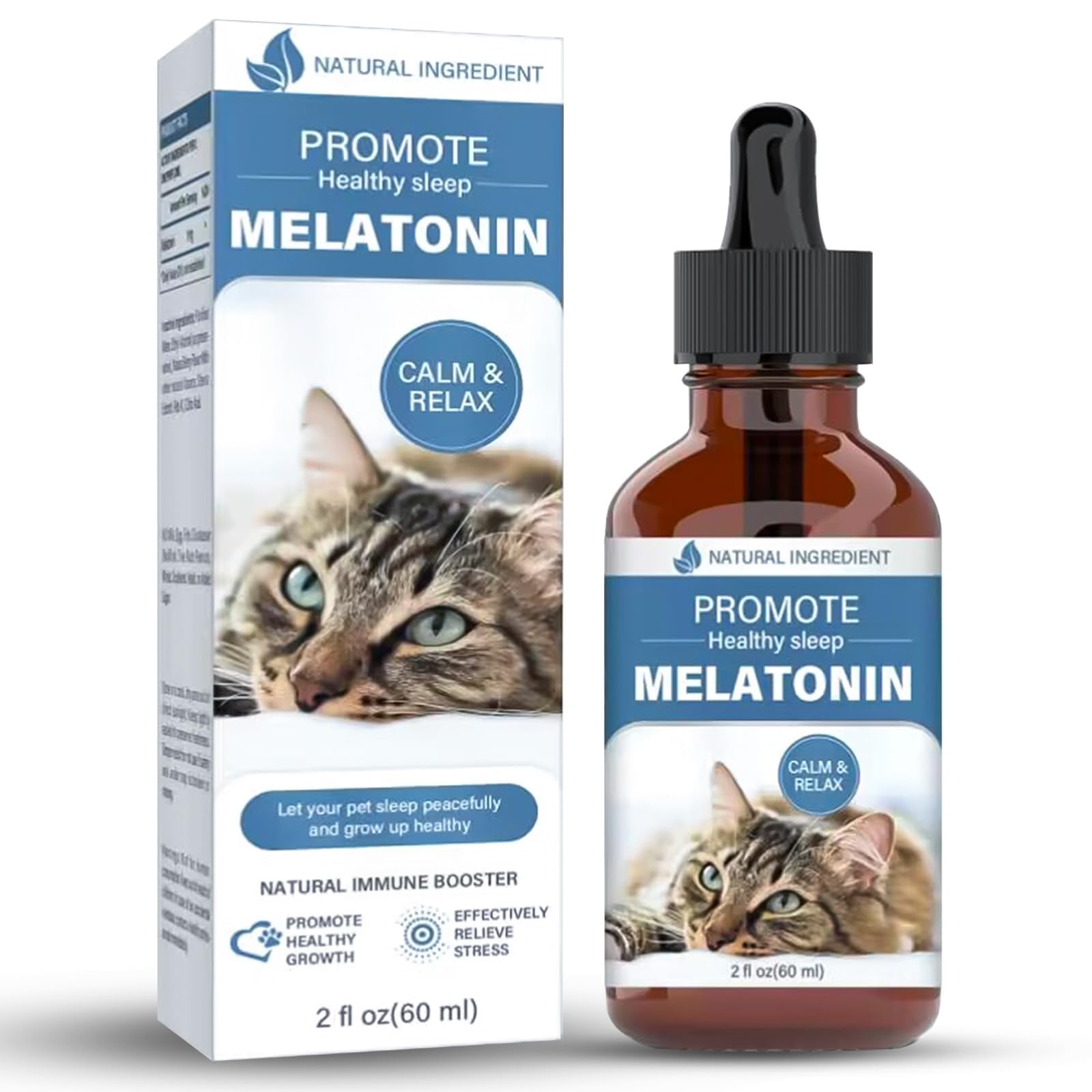 Calming Collar For Cats FHZRLP Cat Melatonin, Melatonin For Cats, Cat ...