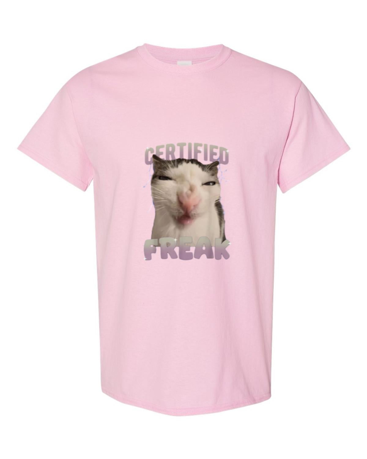 Cat Meme Certified Freak Eat Cement Cursed Funny Humorous Internet ...