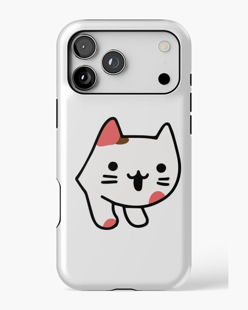 Cat Meme New H1393 Premium Durable Case for iPhone 17 16 15 14 13 12 11 ...