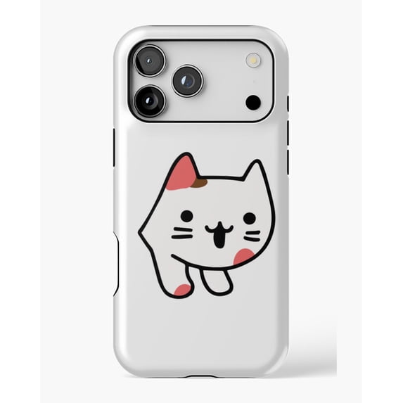 Cat Meme New H1393 Premium Durable Case for iPhone 17 16 15 14 13 12 11 ...
