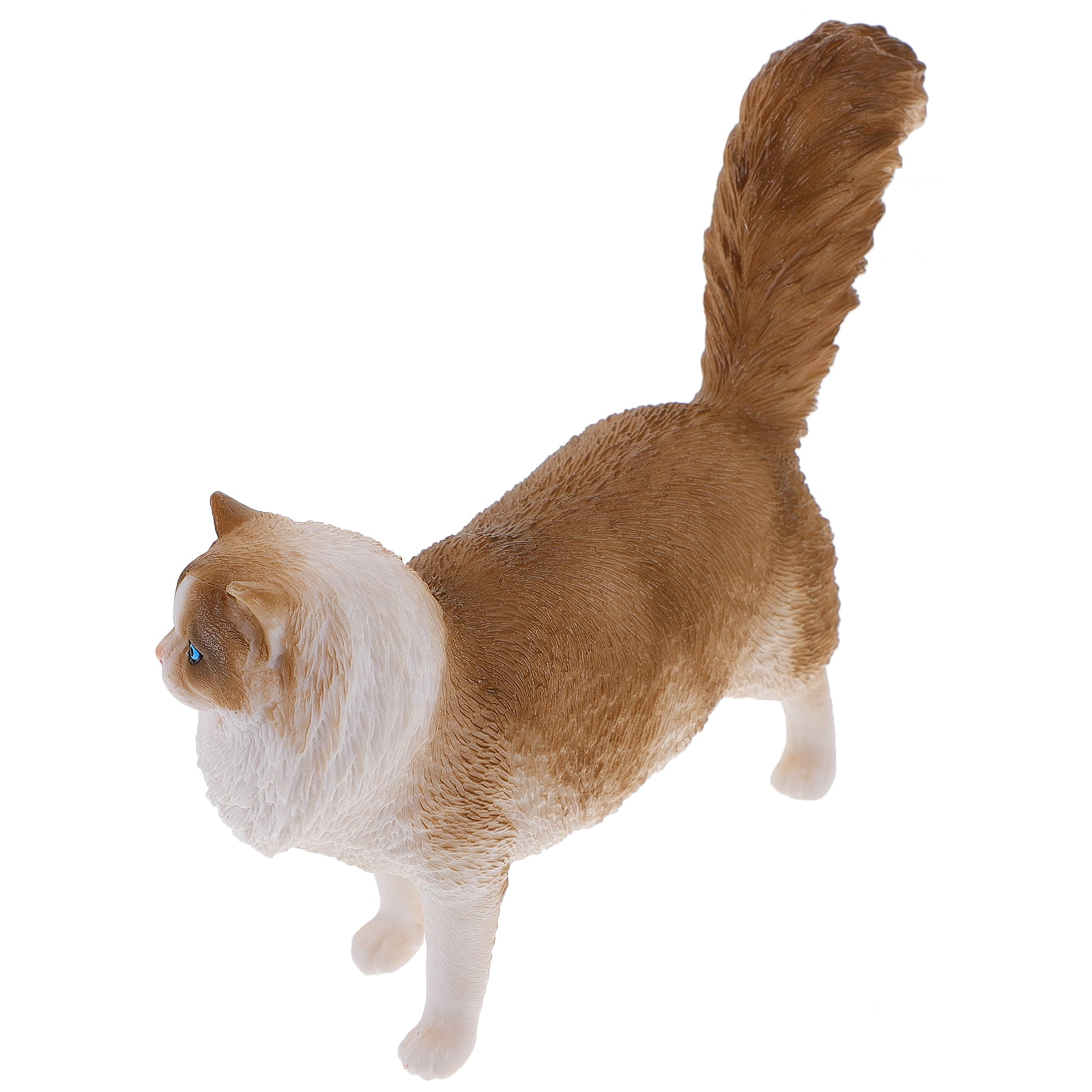 Cat Model Ornament Animal Cat Decoration Toy's for Kids Desktop Cat ...