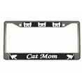 Cat Mom Cat Lover Design Heavy Duty Metal Car License Plate Frame Auto ...