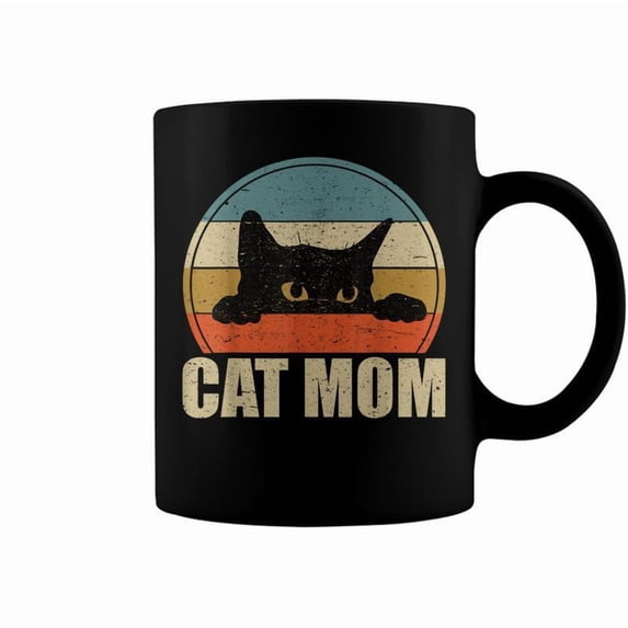 Cat Mom Cat Mother Mothers Day Cat V2 Coffee Mugs - Walmart.com