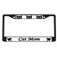 Cat Mom Style Cat Lovers Metal License Plate Frame Personalized/Car ...
