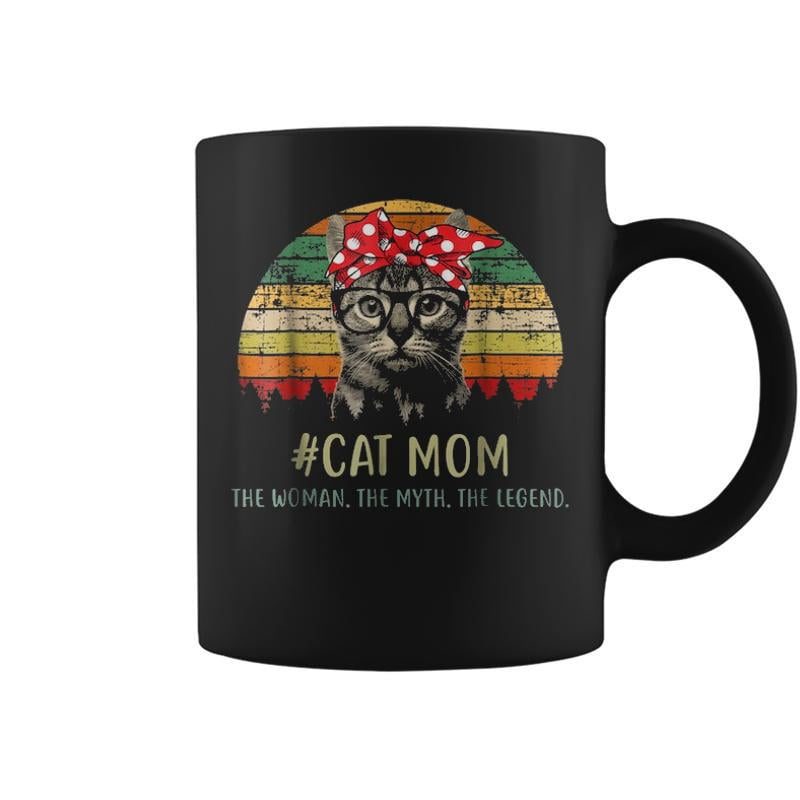 Cat Mom The Women The Myth The Legend Coffee Mugs - Walmart.com