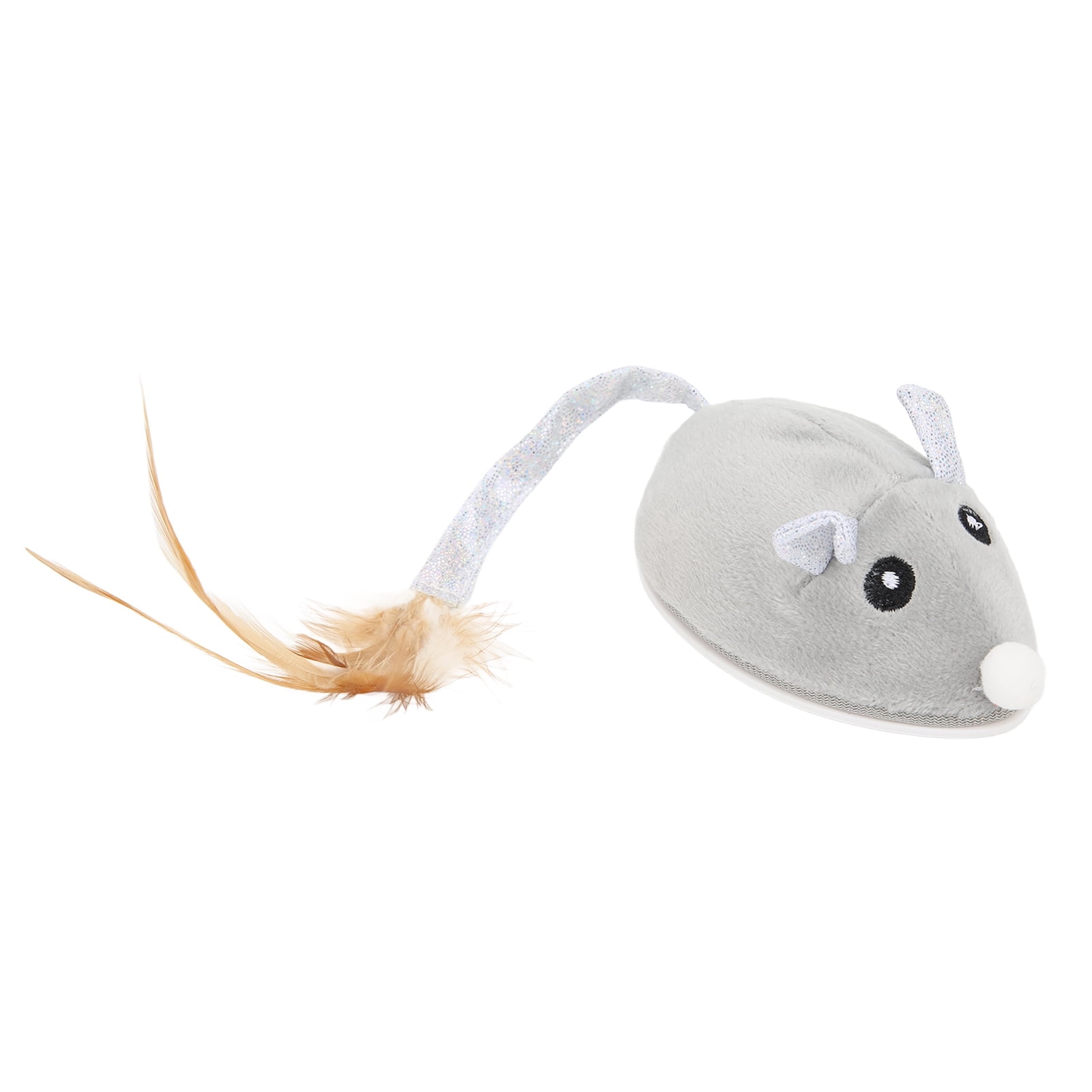 Battery Operated Electronic Cat Mouse Toy, Lifelike USB Charging ...