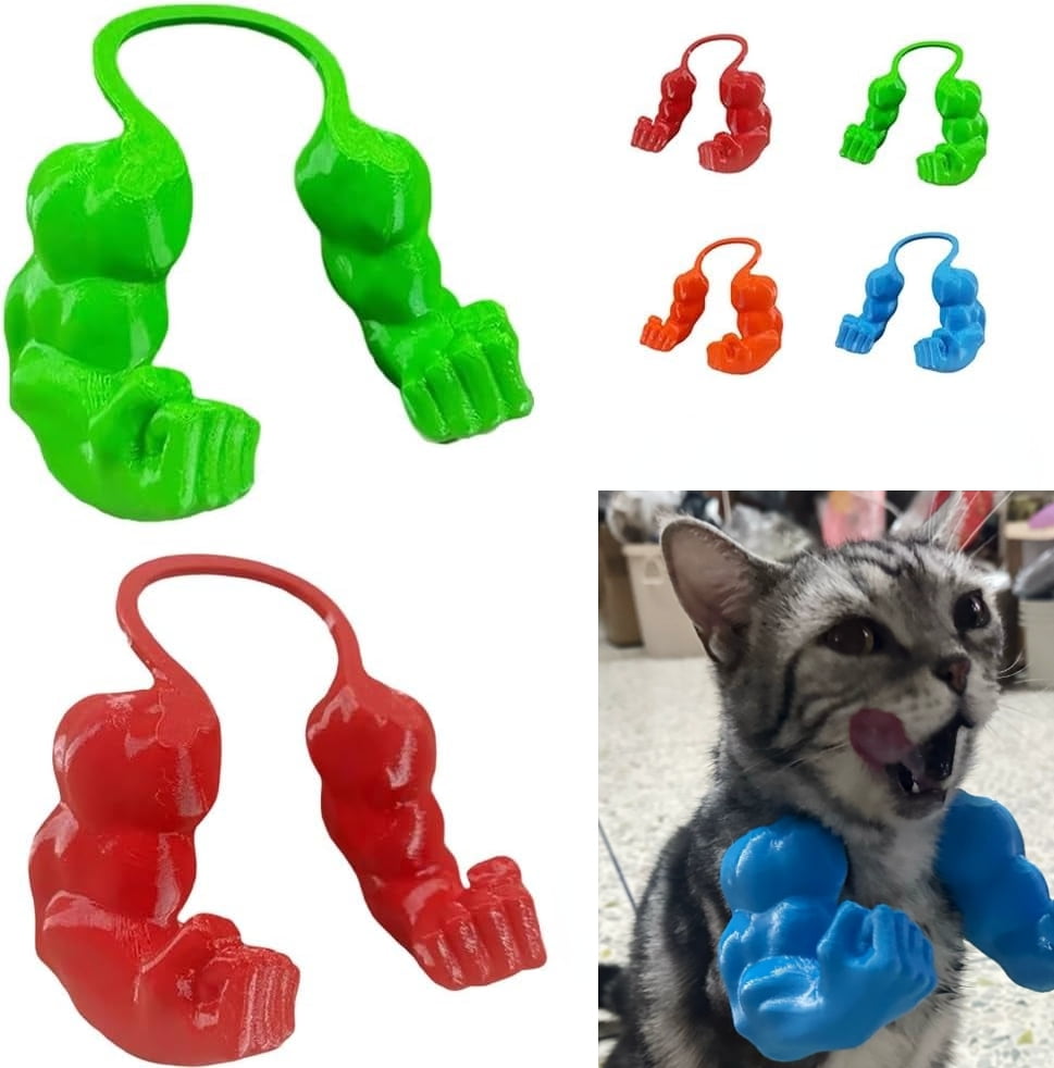 Cat Muscle Arms, Muscle Arms for Cats - Creative Giant Arm, Funny ...