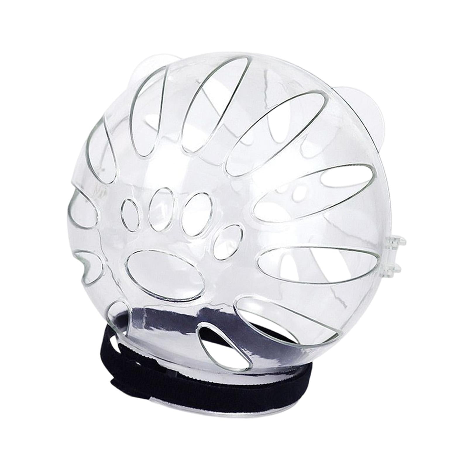 Cat Muzzle Mouth Cover, Prevent Biting, Clear Adjustable Pet Grooming ...