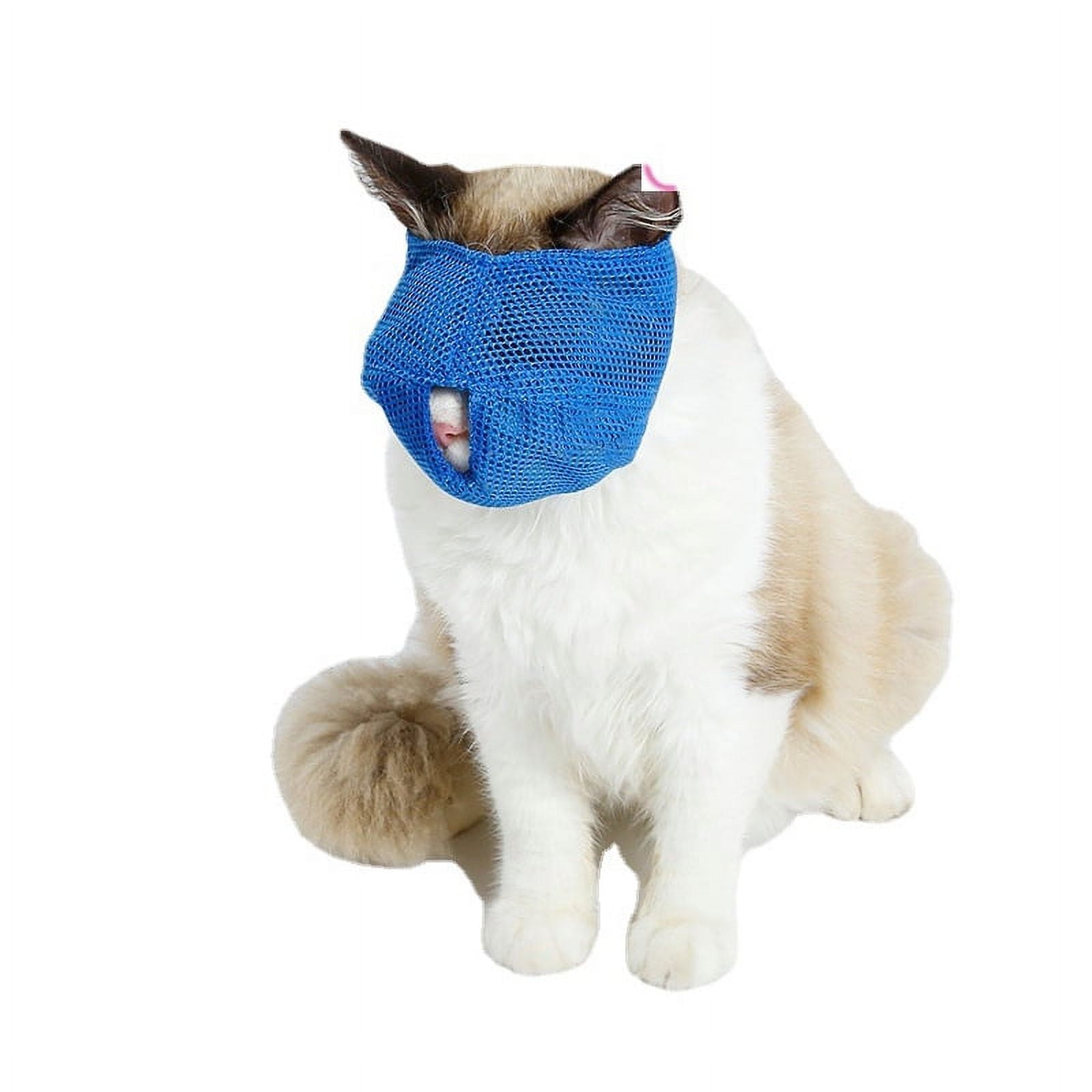 Cat Muzzles Multipurpose Adjustable Bite Resistance Breathable Mesh Cat ...