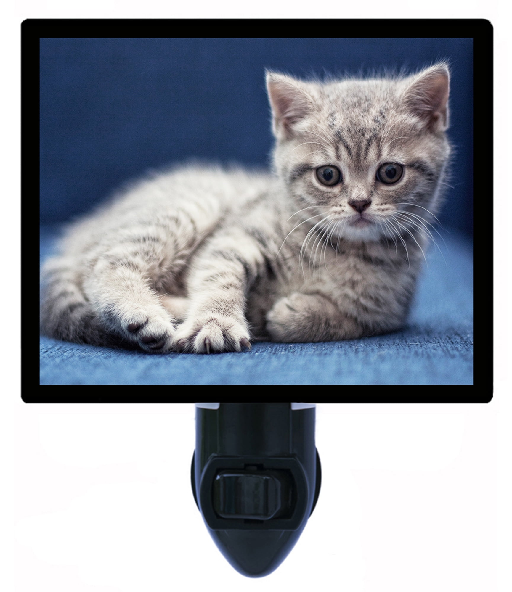 Night Light - Feeling Blue. | Cat Theme, Includes Free Switchable ...