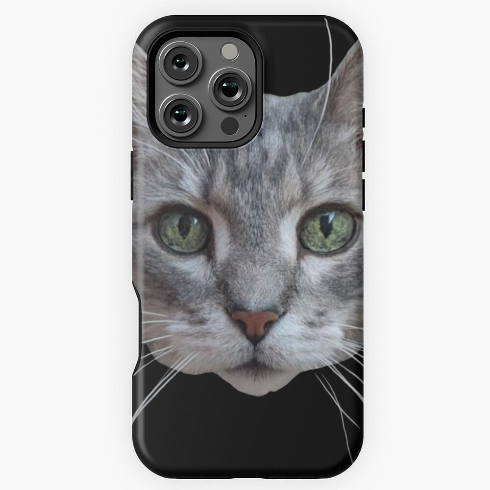 Cat One Minimal Line Art Feline Sketch iPhone Case 11 12 13 14 15 16 17 ...